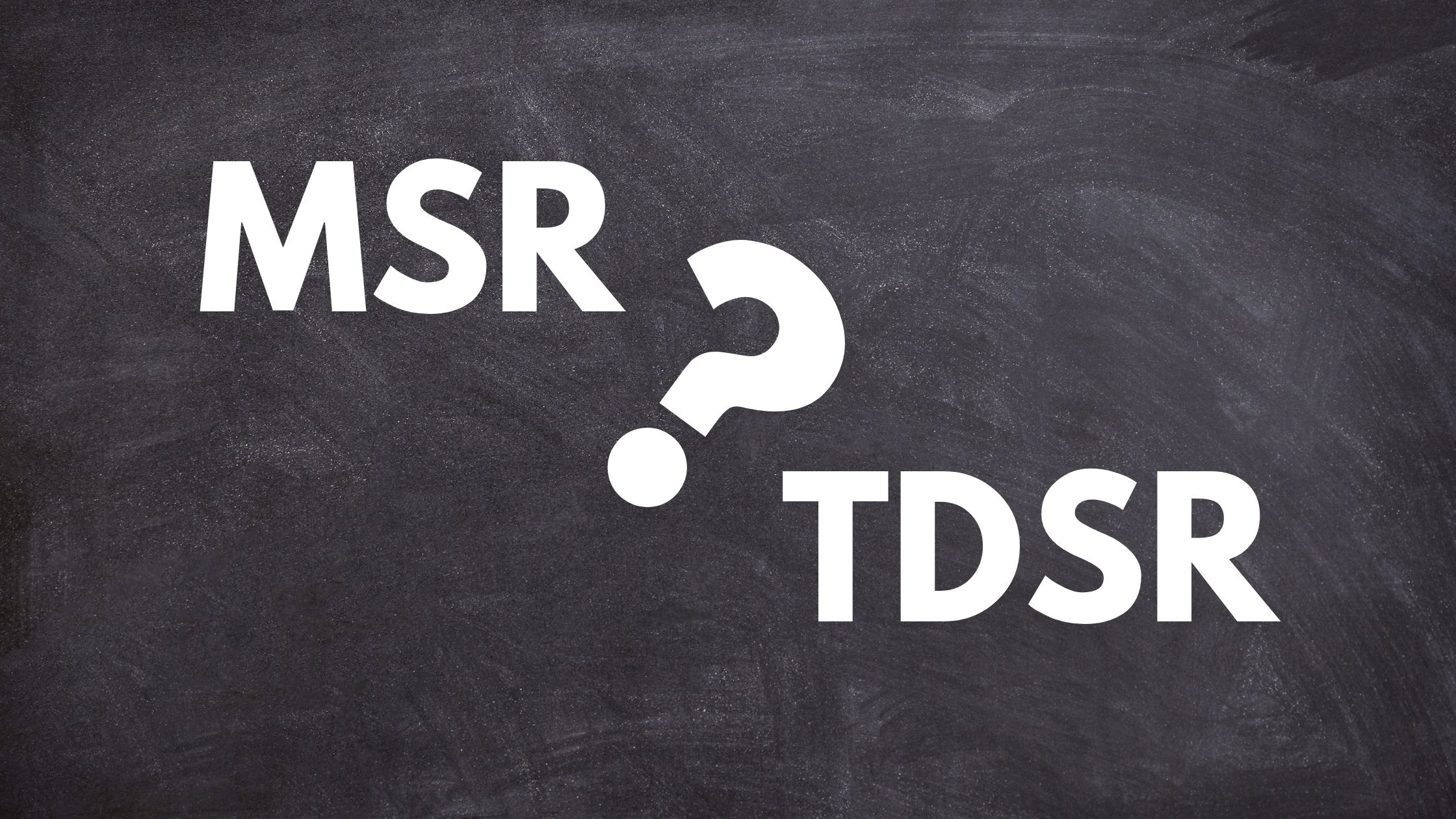 What Is Mortgage Servicing Ratio MSR And Total Debt Servicing Ratio What Is Mortgage Servicing Ratio MSR And Total Debt Servicing Ratio